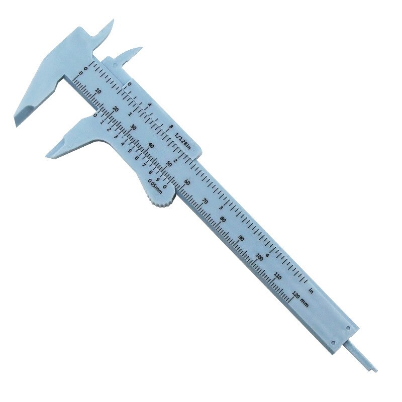 Double Scale Plastic Vernier Caliper Ruler Measuri... – Grandado