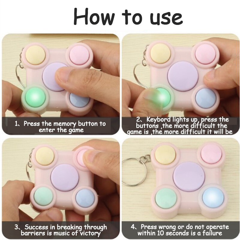 Memory Game Lights and Sounds Repeat My Flashing S... – Grandado