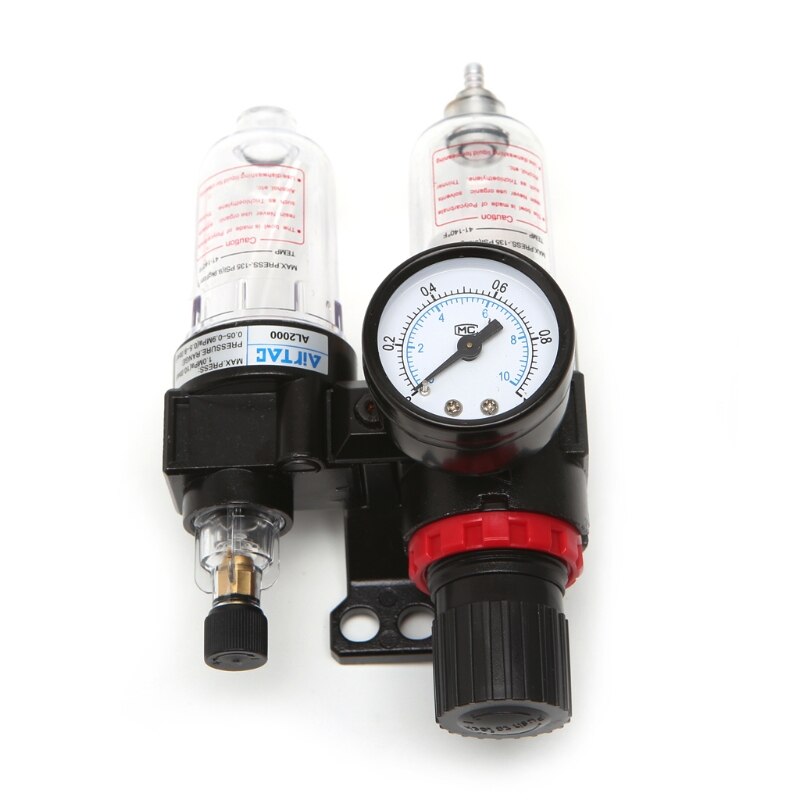 G1/4'' In line Air Compressor Filter Regulator Gau... – Vicedeal
