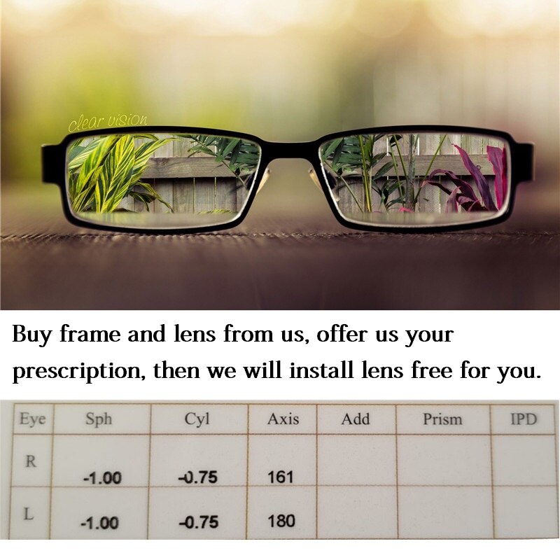 CUBOJUE 1.56 Index Resin Glasses Lens Aspheric Coa... – Vicedeal