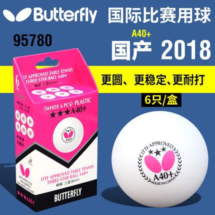 Buterfly The 40+ 40mm of Table Tennis Balls Table ... – Grandado