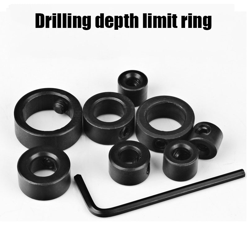 Bit Drill Limit Ring Woodworking Tools 3-16mm Dril... – Grandado