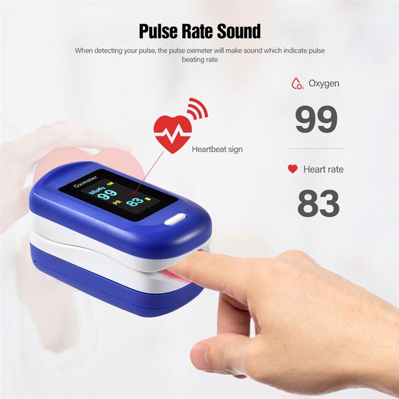 Fingertip Pulse Oximeter Oximetry Heart Rate Monit... – Vicedeal
