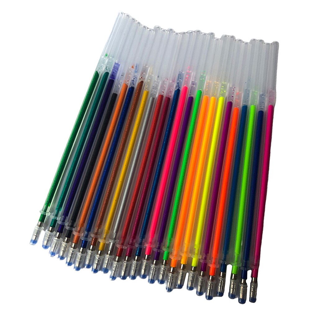 24 Colors Doodle Drawing Refills Marker Set WaterC... – Grandado