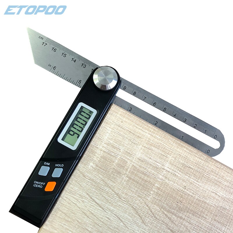 360 Degree Angle Finder Electronic Level T Bevel G... – Grandado
