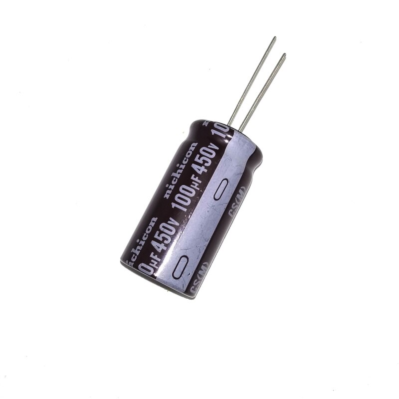 10 stk nichicon cs 450 v 100uf 18 x 35mm elektrol... – Vicedeal
