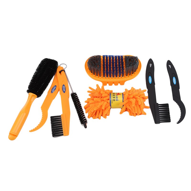 Bicycle Cleaing Tool Kits Bike Chain Cleaner Tire ... – Vicedeal