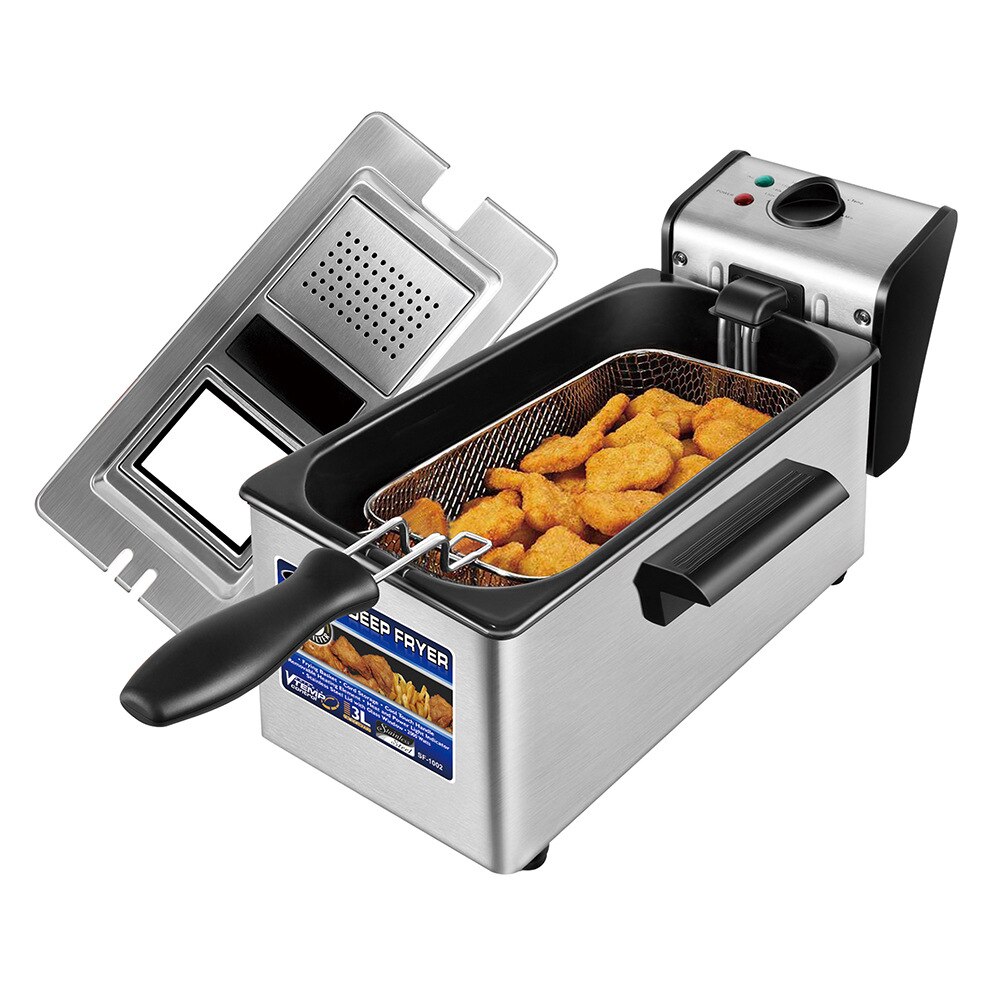 Electric Deep Fryer 3L French Frie Frying Machine ... – Grandado