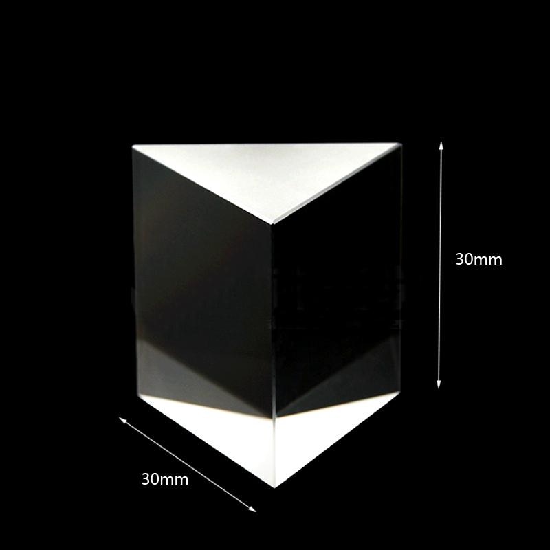 30x30x30mm Optical Glass Prisms Equilateral Triang... – Vicedeal