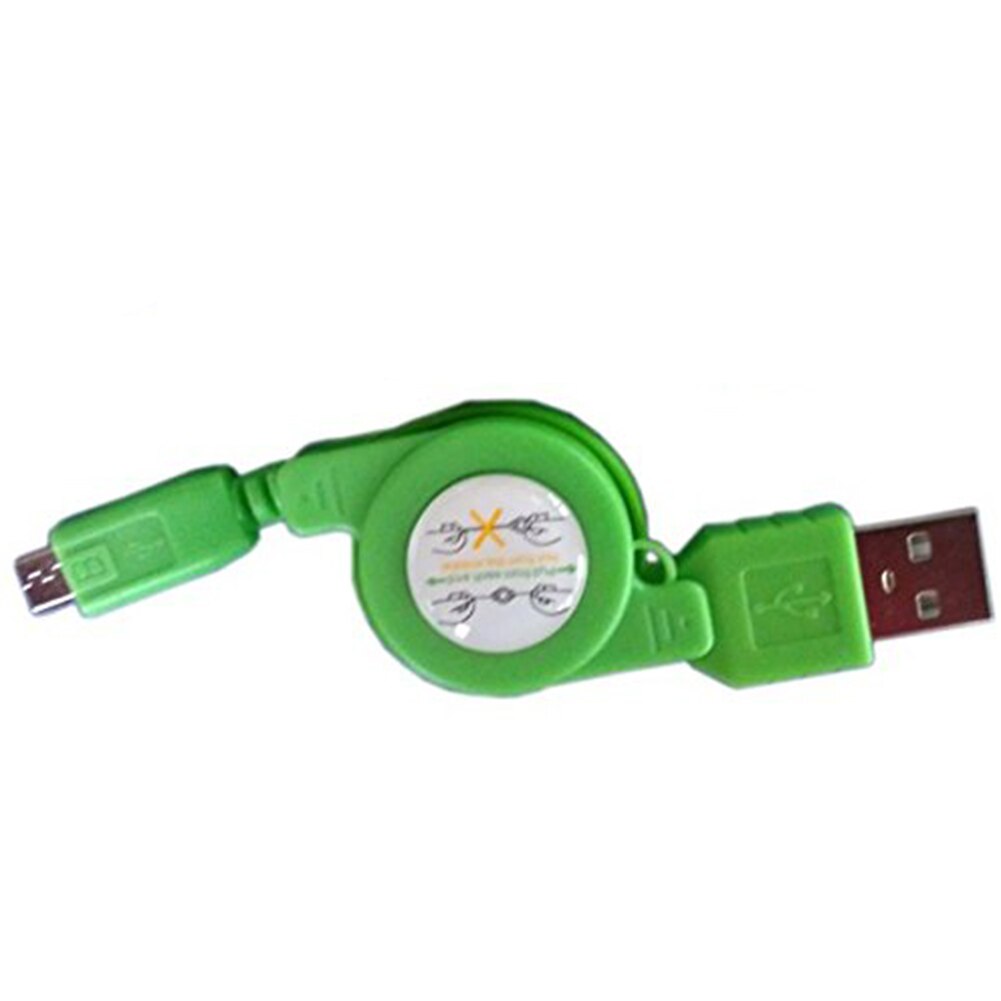 Flexible Retractable MicroB A 2.0 B Male Cable Mic... – Grandado