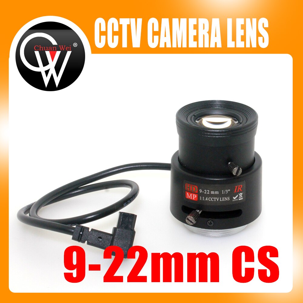 MP HD 9-22mm 1/3" Varifocal Auto Iris IR lens... – Vicedeal