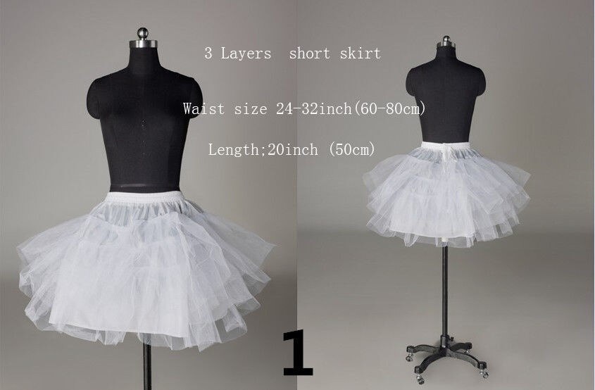 Neue Hochwertige 6 Stil Weiß Felsen Krinoline Hoch... – Grandado