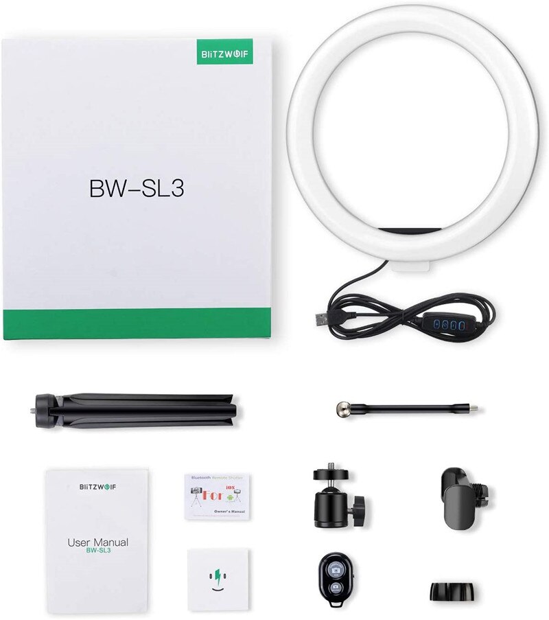 10.2 Inch Led Ring Licht Dimbare Usb Selfie Gevuld... – Vicedeal