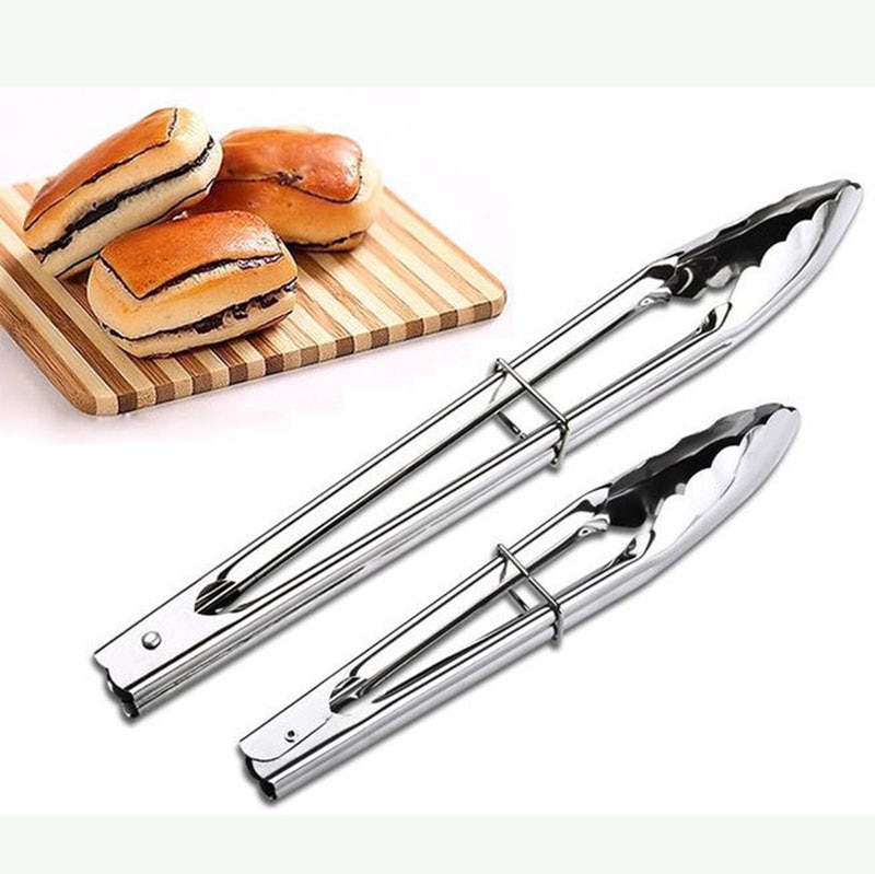 Rvs Bbq Tang Siliconen Cover Handvat Keuken Lock B... – Grandado