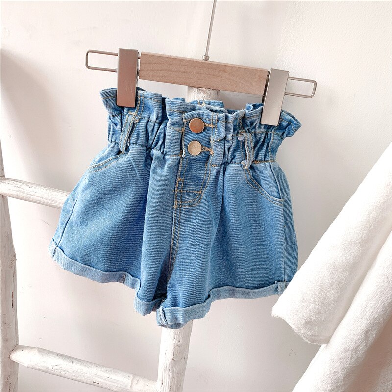 Meninas do bebê verão wear denim bud shorts menina... – Vicedeal