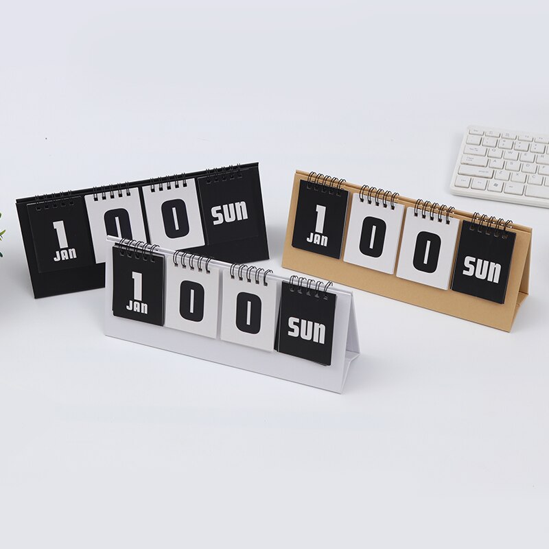 Year Simple Series Perpetual Calendar Kraft Paper ... – Grandado