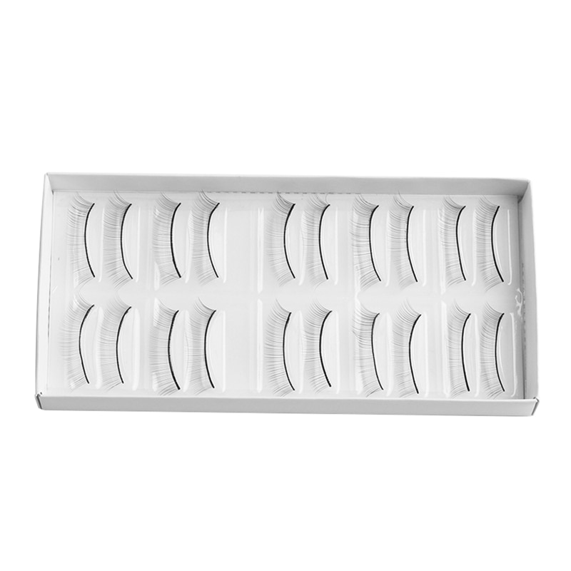 -10 Pairs/Set False Eyelashes Handmade Training La... – Grandado