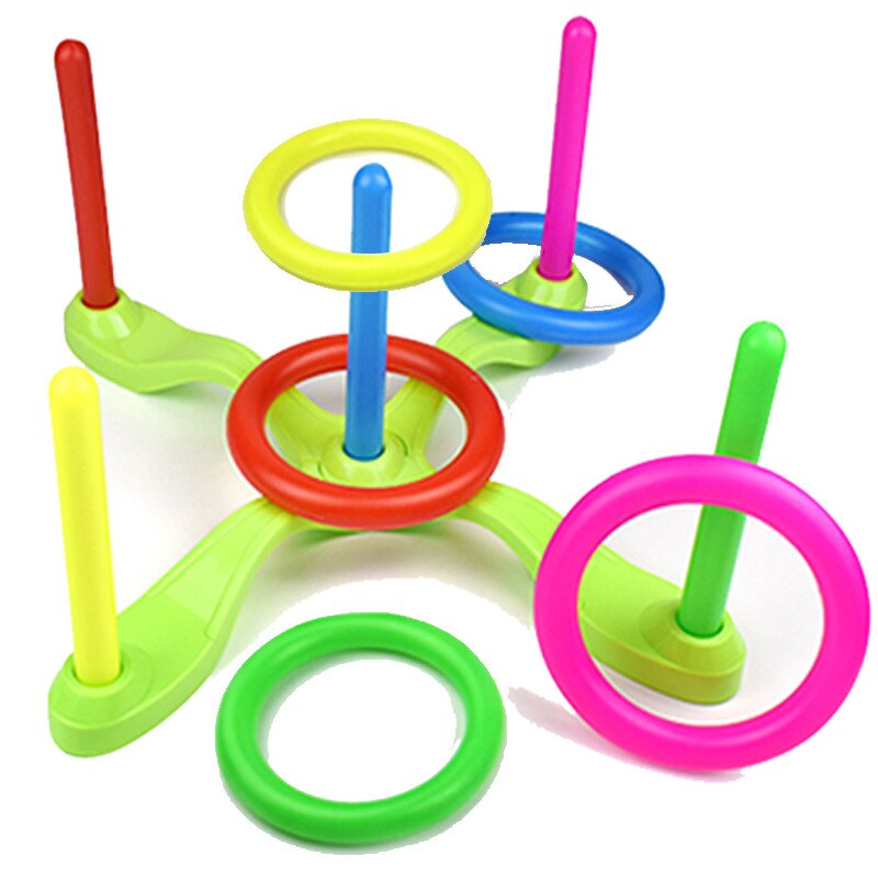 Plastic Ring Toss Game Throwing Game Set For Kids ... – Grandado