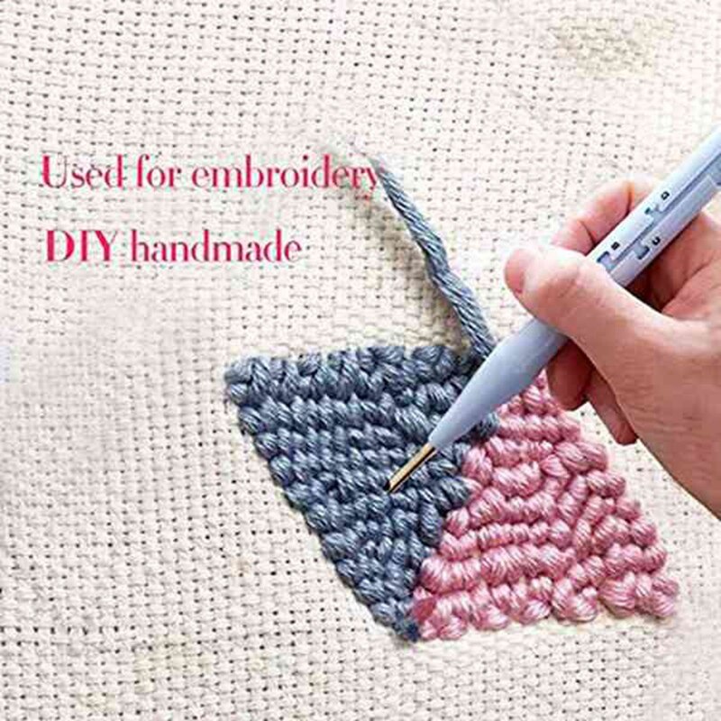 Easy DIY Punch Needle Embroidery Kit Pattern Print... – Grandado