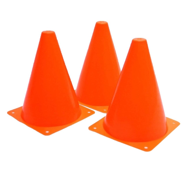 Plastic Traffic Cones - 12 Pack of Multipurpose Co... – Grandado