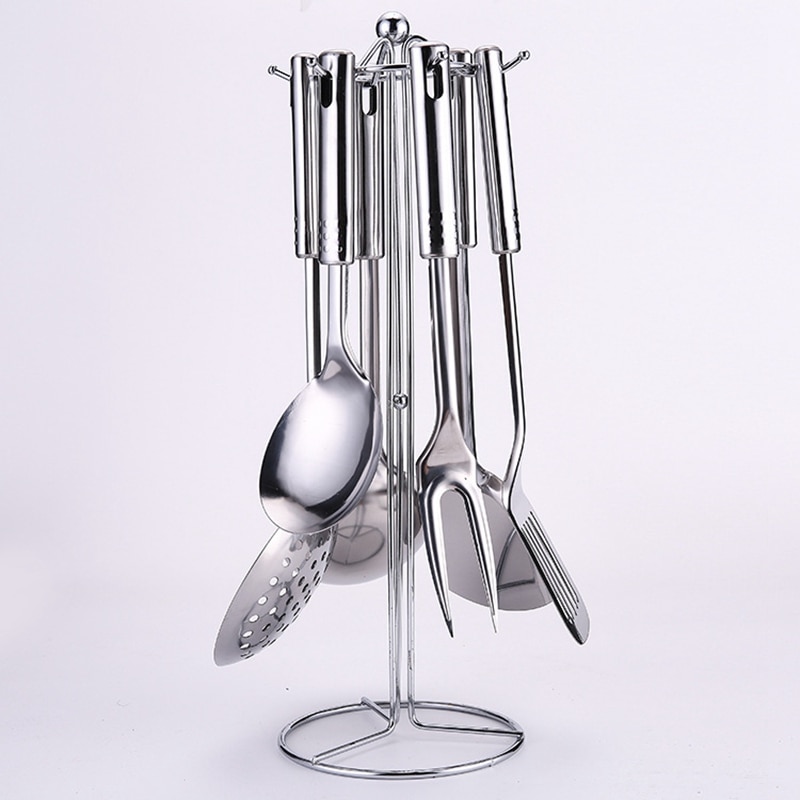 Stainless Steel Cooking Tool Set Colander Spatula ... – Vicedeal