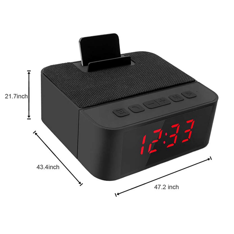 Digital Radio Alarm Clock All-In-One With Wireless... – Grandado