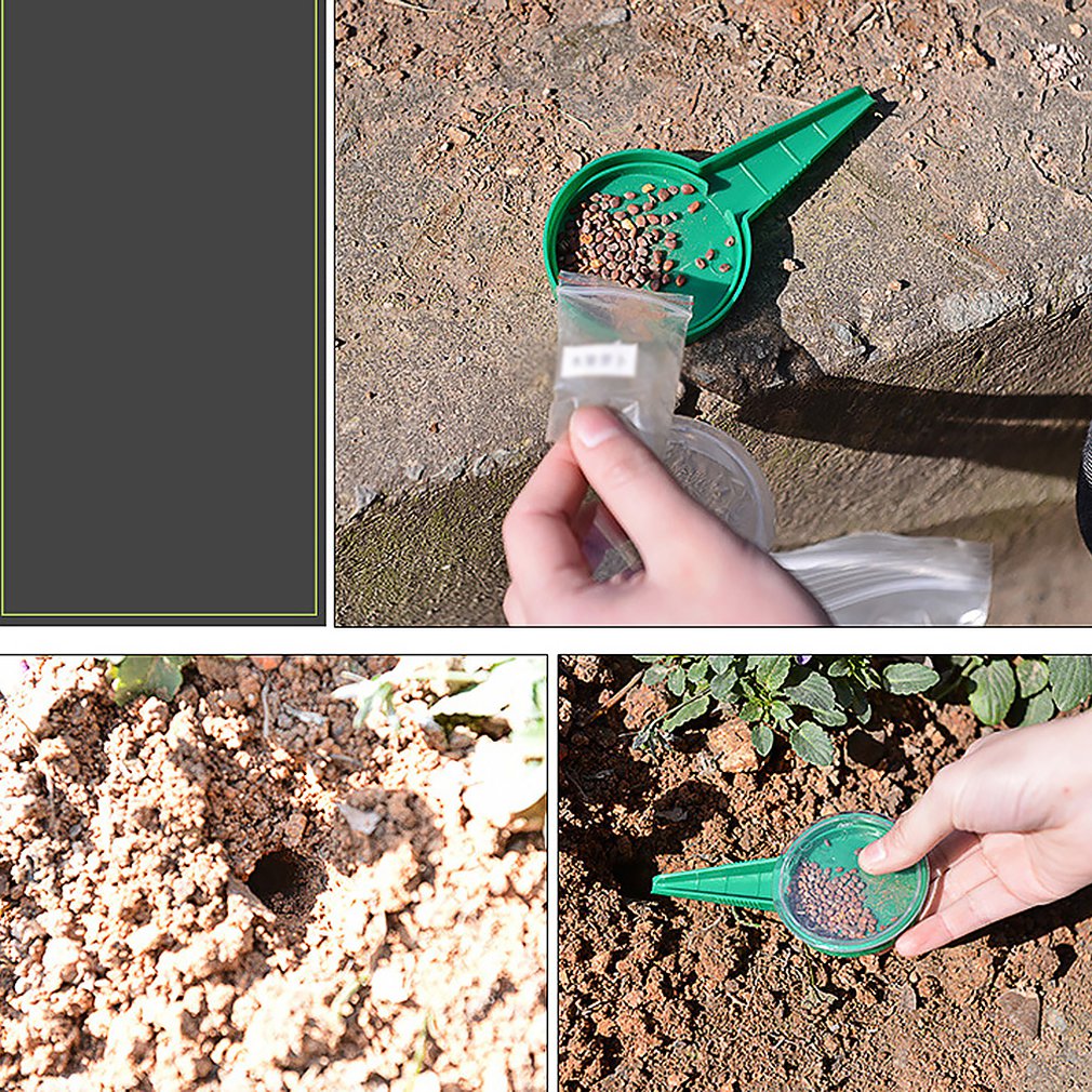 5 In 1 Adjustable Size Seeder Dial Adjustable Seed... – Grandado
