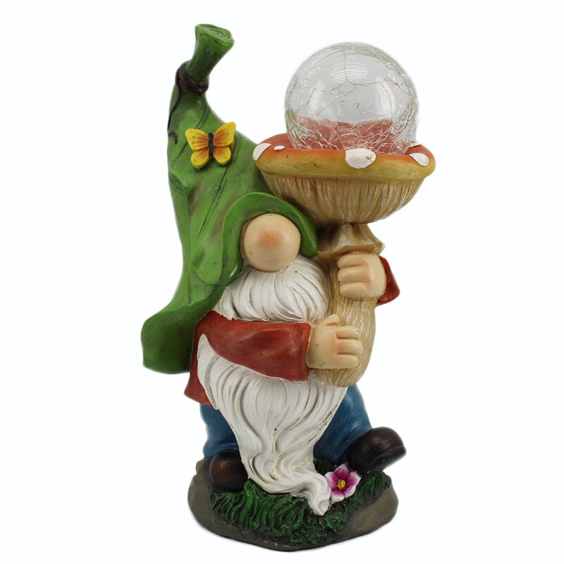 Solar Animal Vriend Tuin Standbeeld, Handgeschilde... – Grandado