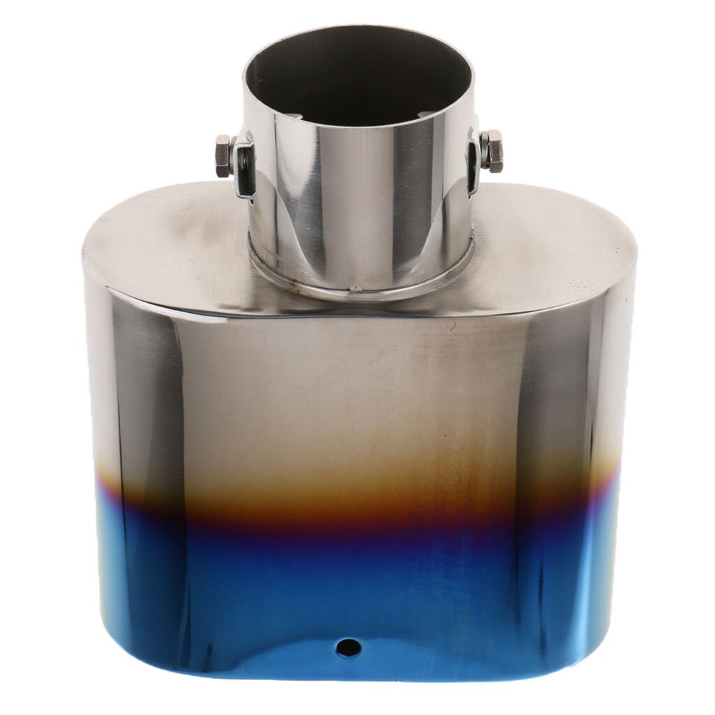 Flare Round Exhaust Tip 2" Inlet Tail Muffler... – Grandado