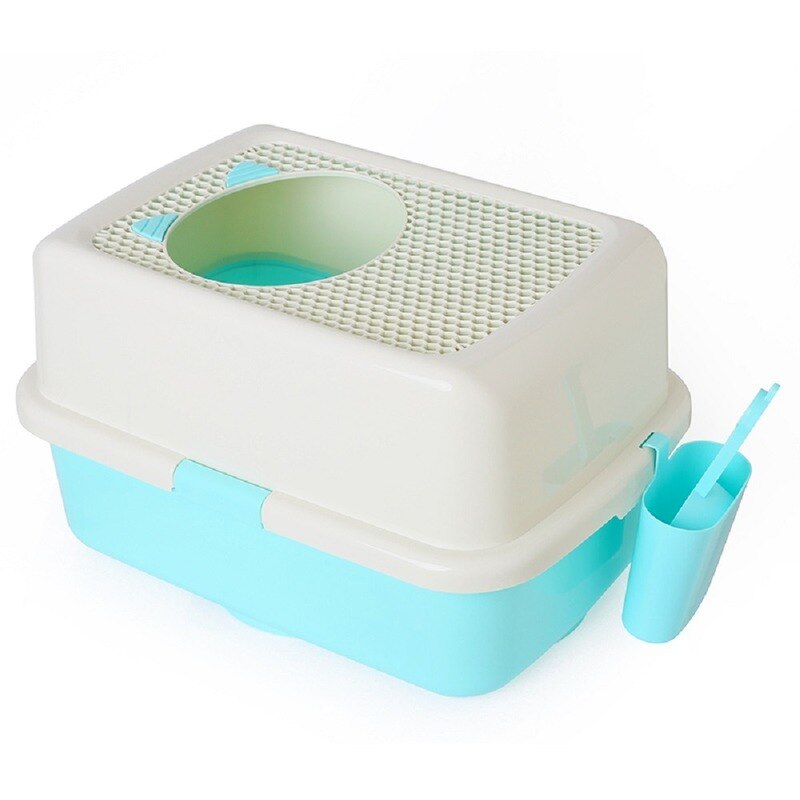 Fully Enclosed Pet Toilet Bedpan Anti Splash Cats ... – Grandado
