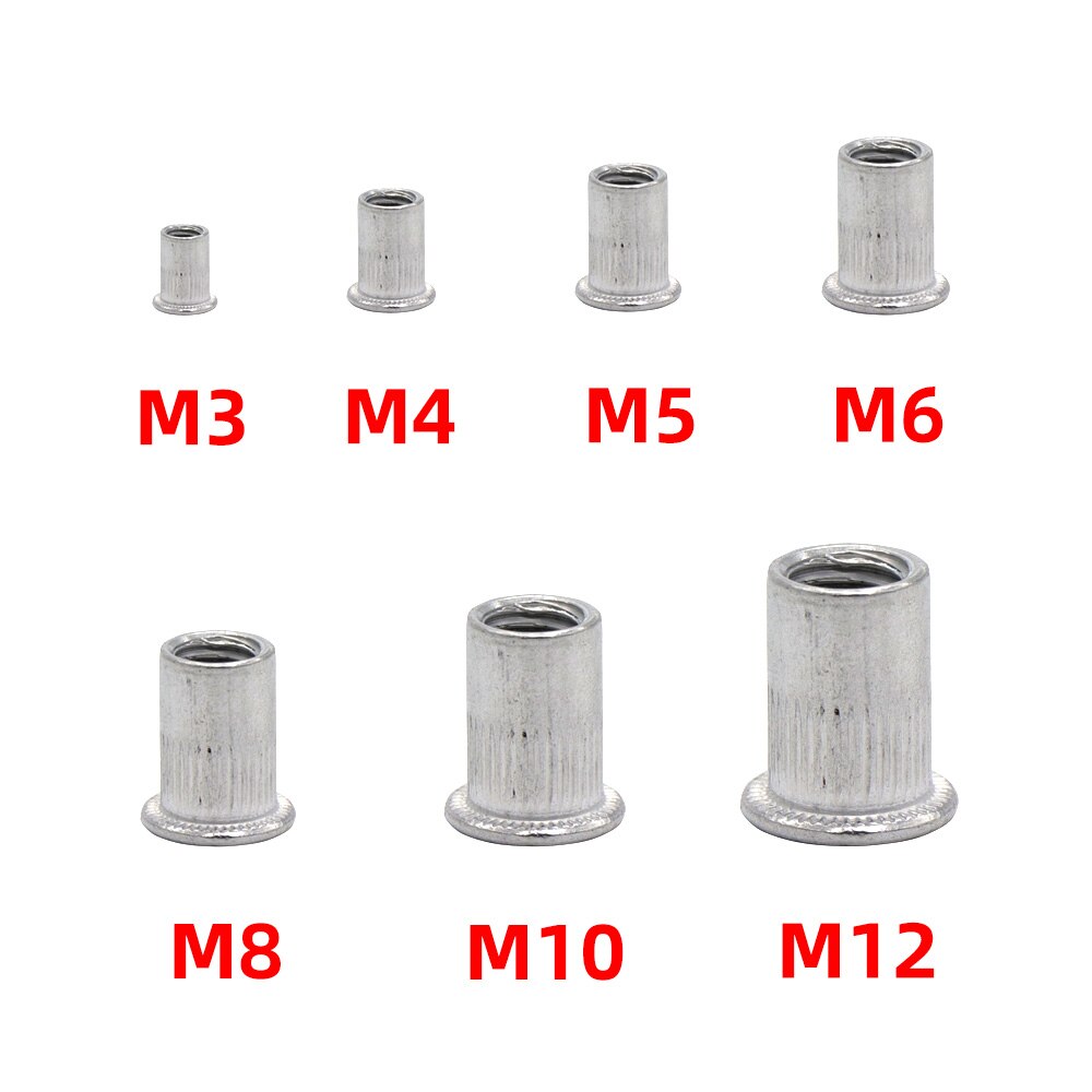 20Pcs M3 M4 M5 M6 M8 M10 Aluminum Alloy Rivnut Fla... – Vicedeal