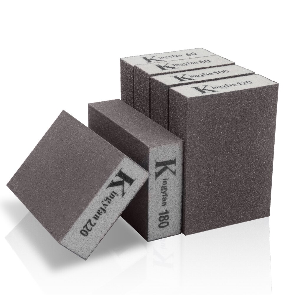 Korn 120 180 240 320 600 1000 vægslibning svamp sa... – Vicedeal