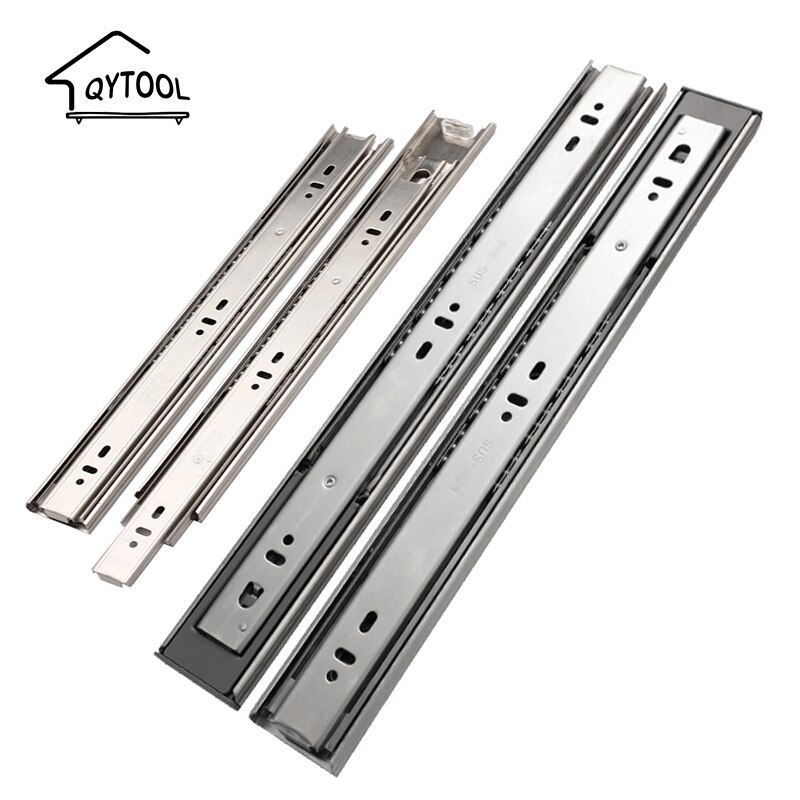 Stainless Steel Drawer Slide Soft Closing Drawer R... – Vicedeal