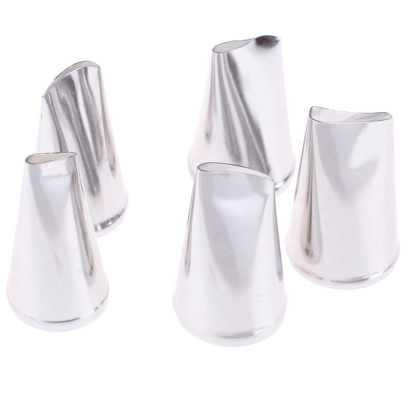 5PCS Rose Petal Metal Cream Tips Cake Decorating T... – Vicedeal