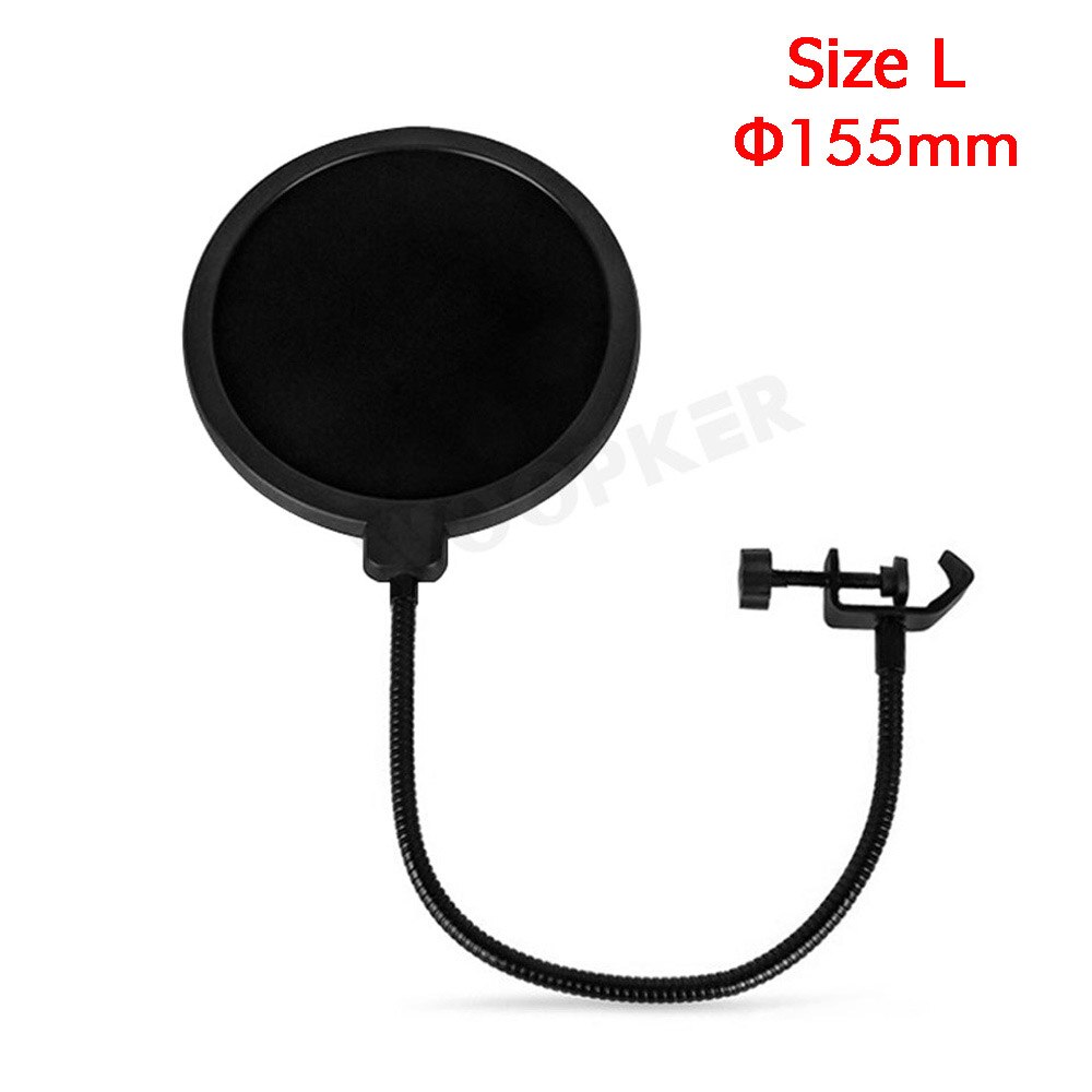 Mic Pop Filter Shield Double Layer Studio Micropho... – Grandado