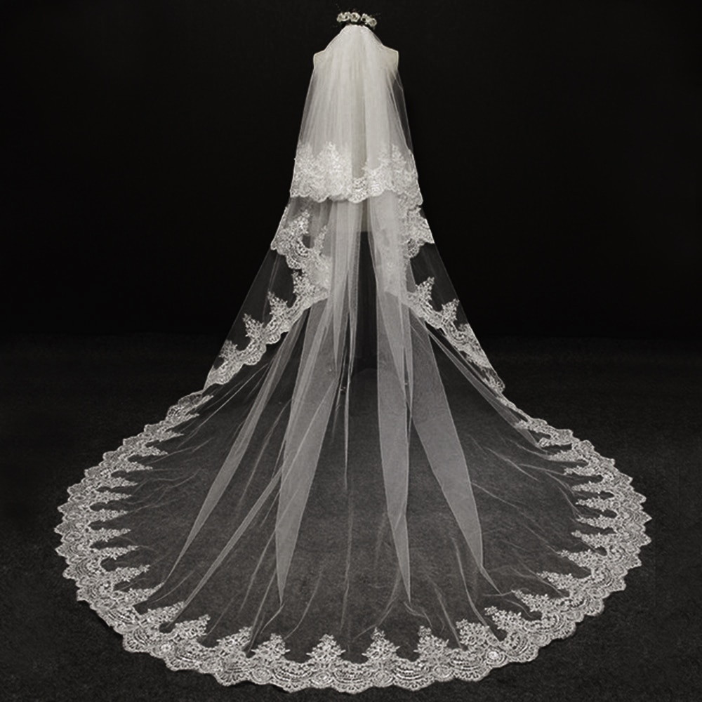 3 Meters one Layers Full Edge with Sequins Blings ... – Grandado