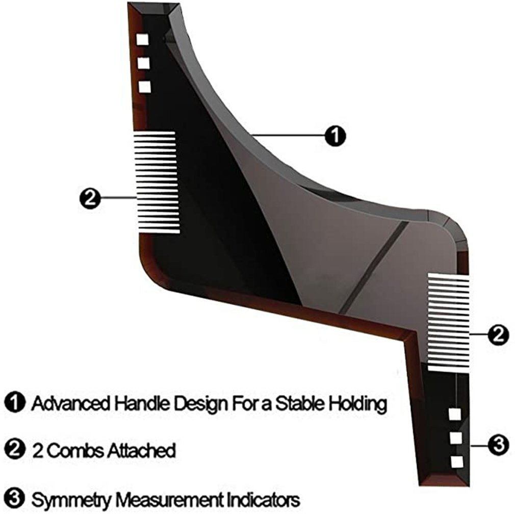 Double Sided Beard Trimmer Double-Sided Beard Styl... – Grandado