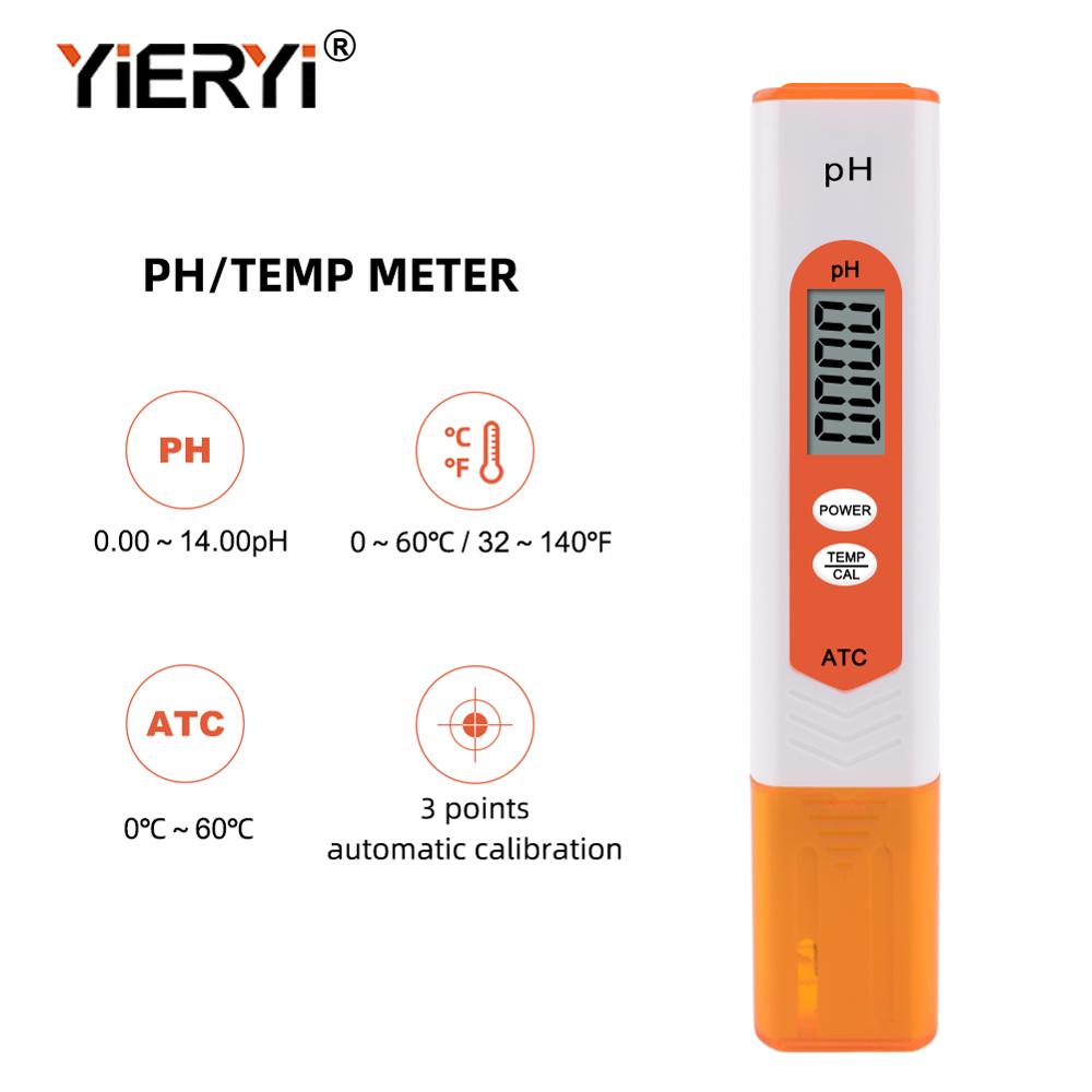 Yieryi ph -05 protable lcd digital ph meter pen af... – Grandado