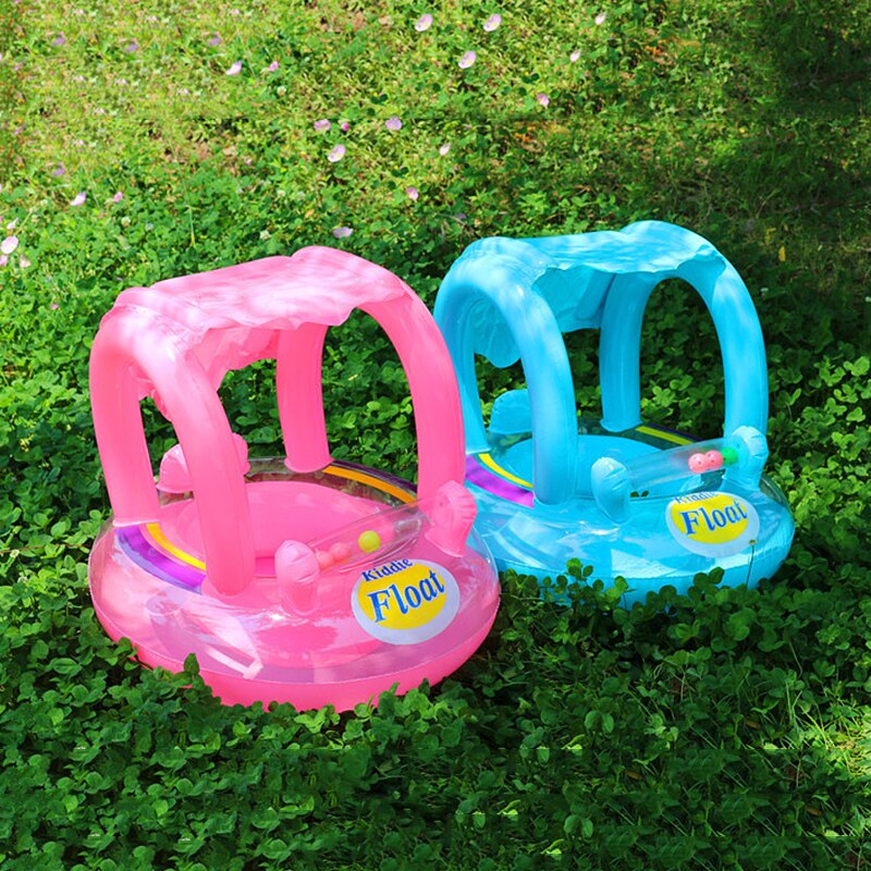 Baby Float Pool Float With Sunshade Baby Seat Wimm... – Grandado
