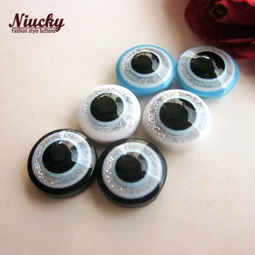 Niucky 13.8mm 17/32" Resin animal eyes buttons for... – Vicedeal