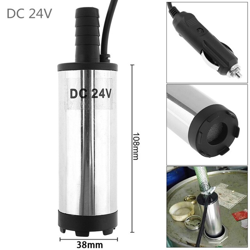12V 24V DC 12L/min Electric Submersible Oil Pump F... – Vicedeal