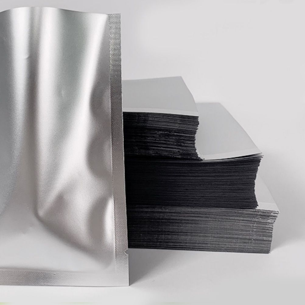 100pcs Silver Mylar Flat Bags Aluminum Foil Packag... – Grandado