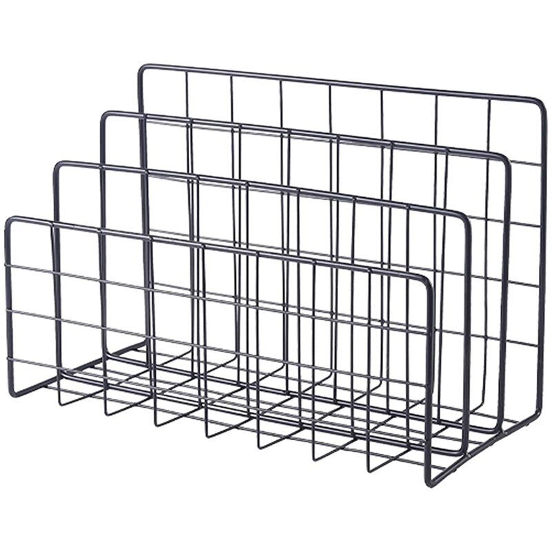 Desktop Mail Organizer,3 Slot Modern azine Rack Bo... – Grandado