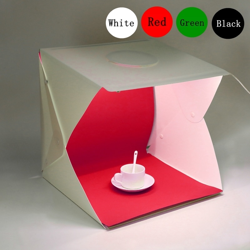 2 LED Folding Lightbox 40cm Portable Tabletop Shoo... – Vicedeal