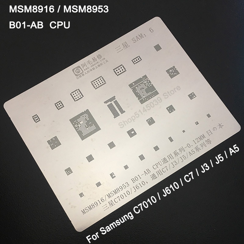 For Samsung C7 J3 J5 A5 C7010 J610 BGA Stencil MSM... – Vicedeal