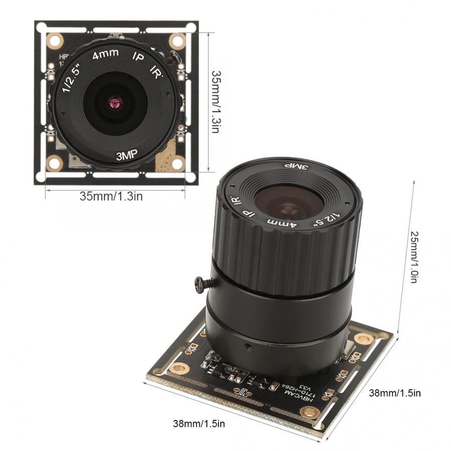 2 millionen Pixel 60 Grad Weitwinkel Objektiv USB Kamera Modul mit ...