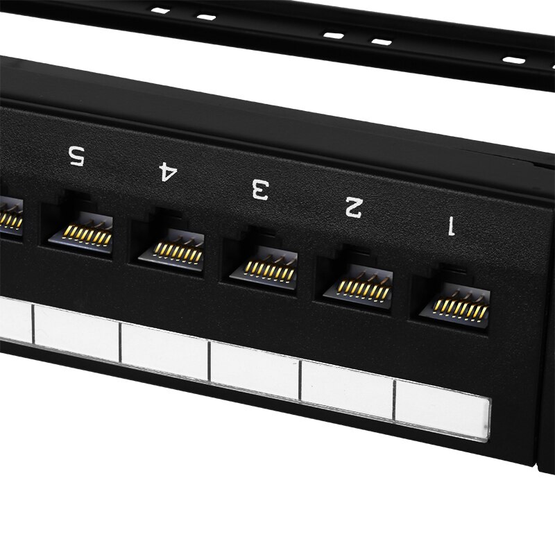 BELNET 24 port RJ45 CAT6 Patch Panel 1U 19" inch U... – Grandado