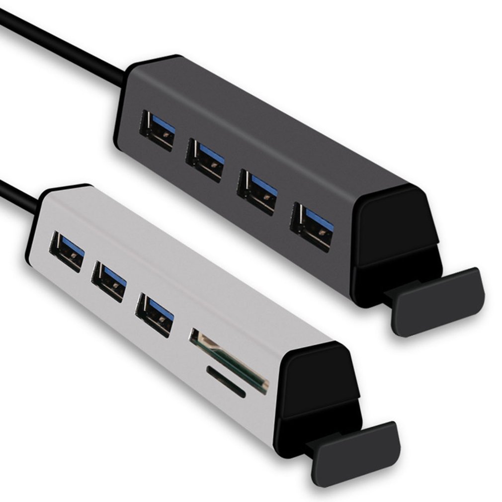 Usb2.0 hub aluminum multi-in-one card reader hub w... – Grandado