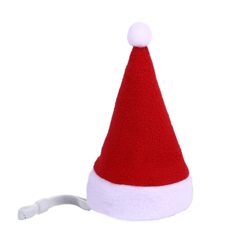 Pet Santa Hat Christmas Cats Dogs Winter Warm Plus... – Vicedeal