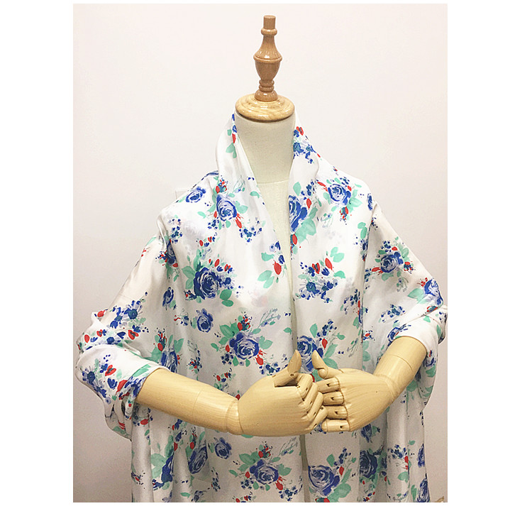 Fresh and beautiful silk and cotton fabrics, silk ... – Grandado